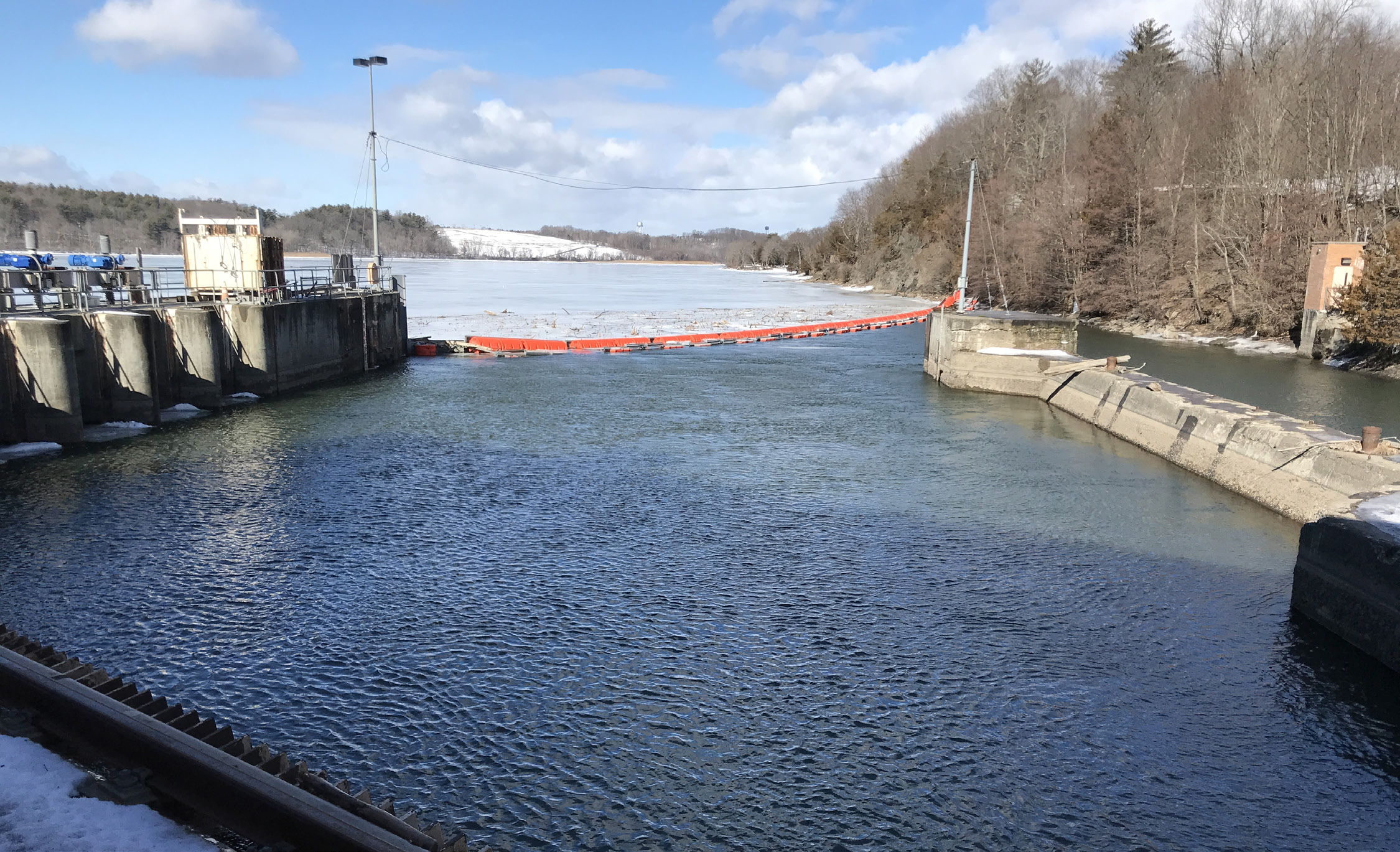 How an Ice Boom Is Aiding Operations at the New York Power Authority’s ...